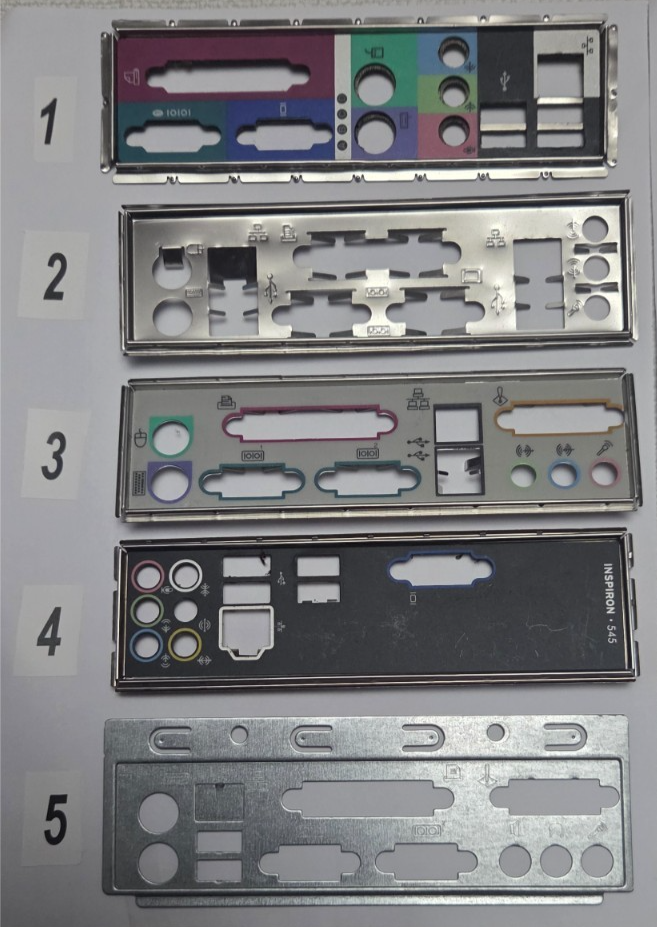 ONE 1x I/O I O Plate Shield Back Plate Backplate READ Listing INFO ...