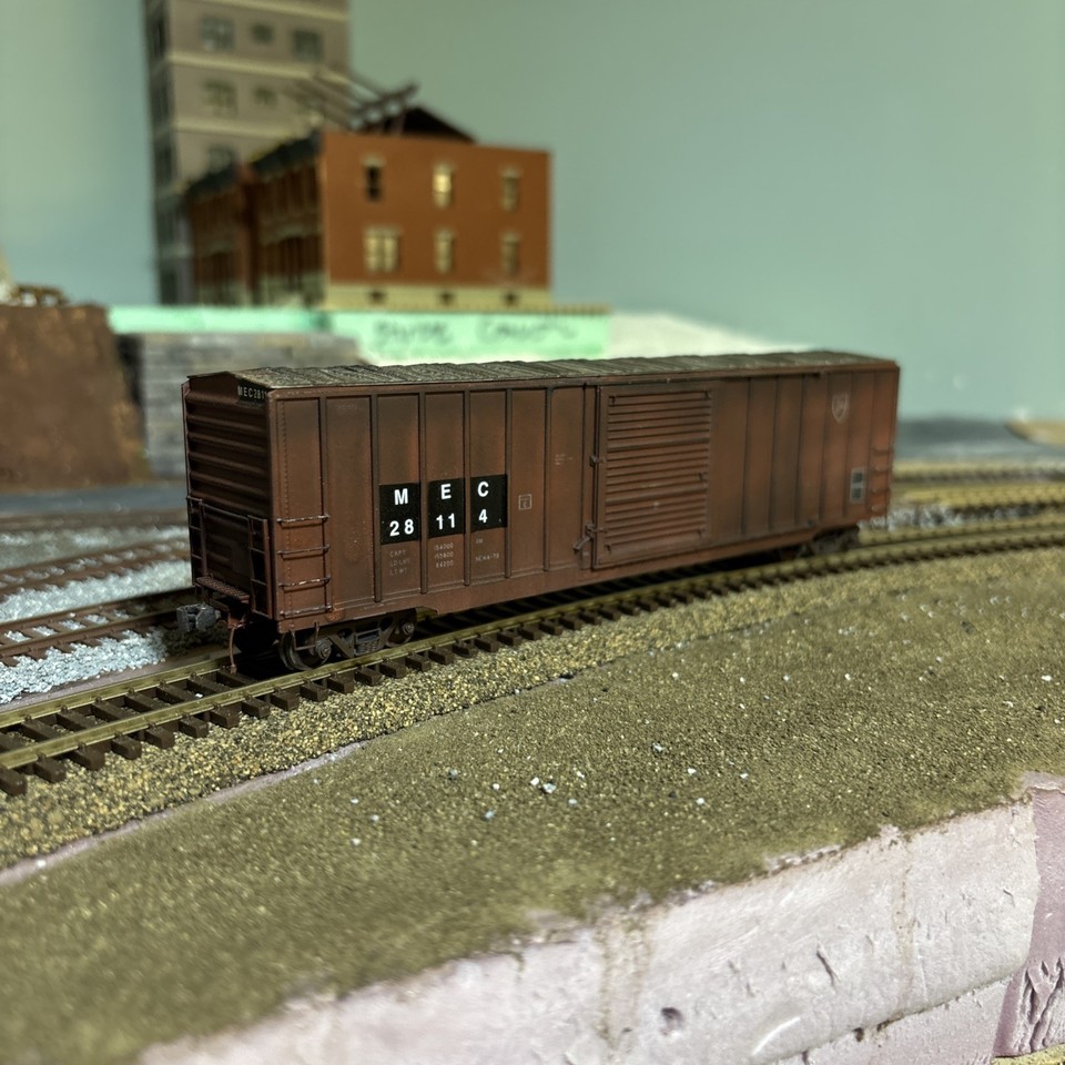 HO Scale Branchline Trains 50’ Berwick Boxcar Weathered /Patched Maine ...