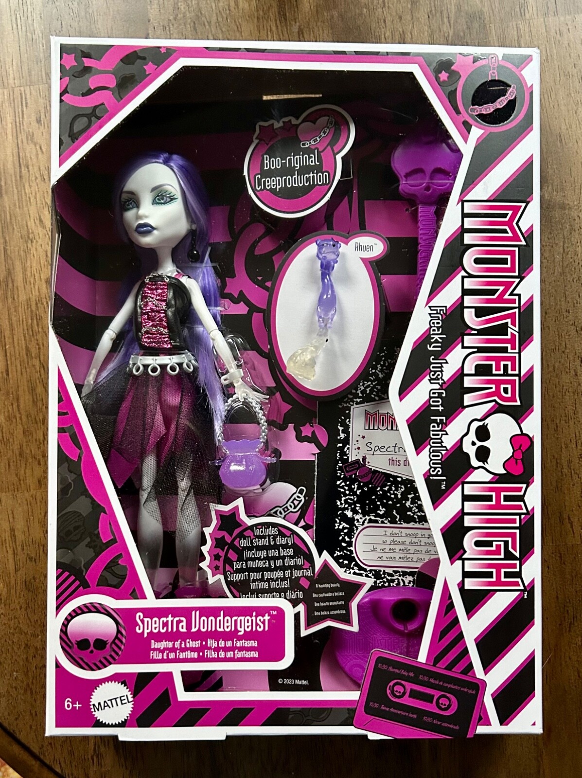 Monster High Booriginal Creeproduction Spectra Vondergeist Doll