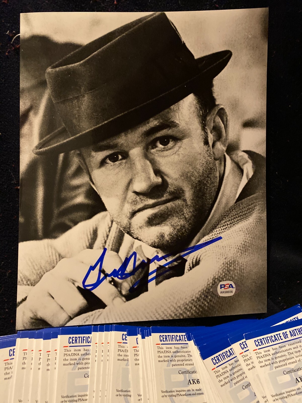 GENE HACKMAN SIGNED 8x10 PSA/DNA | eBay