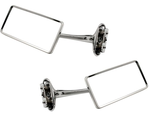 Rectangle Long Arm Peep Mirror Outside Side Rear View Door Hot Street ...