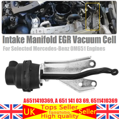 For Mercedes Benz OM651 Engines Intake Manifold EGR Vacuum Cell ...