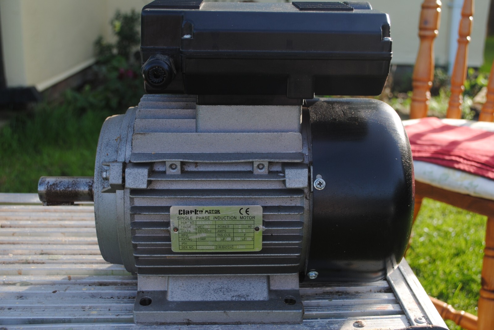Clarke 1400 Rpm electic motor 2hp - cash on collection- | eBay UK