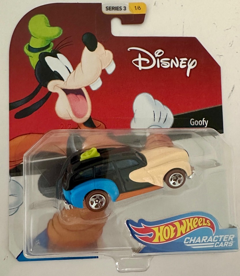 Hot Wheels ~ DISNEY CHARACTER CARS SERIES 3 ~ Goofy Beast Nemo Dumbo ...