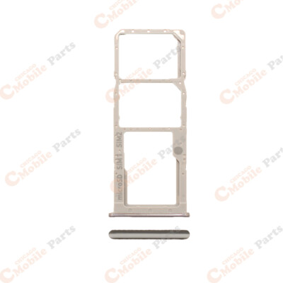 Samsung Galaxy A51 Dual Sim Card Holder Tray - Prism Crush Whith | eBay