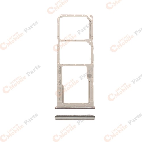 Samsung Galaxy A51 Dual Sim Card Holder Tray - Prism Crush Whith | eBay