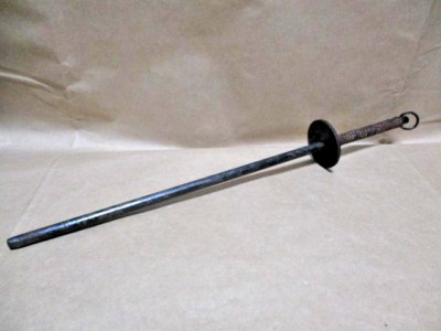 Swords - Jitte Jutte Sword Iron Weapon Samurai