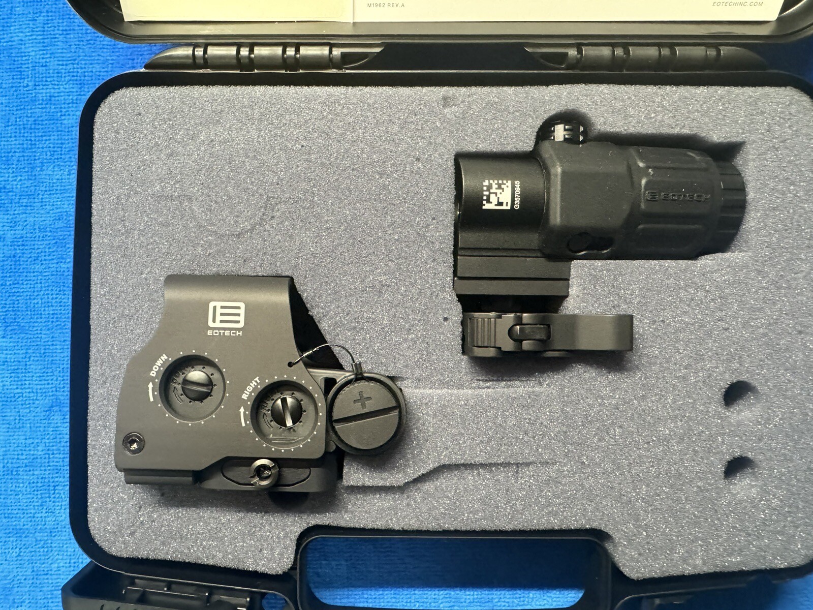 EOTech HHS II QD EXPS2 Holographic Red Dot Sight with QD G33 3x ...