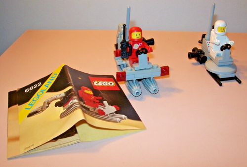 Vintage Lego Space: Space Scooter 6801 & Space Digger 6822, Complete | eBay