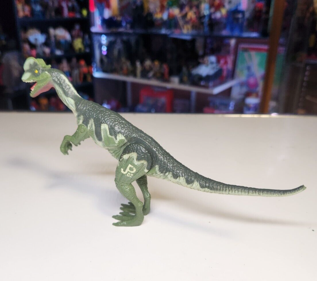 Jurassic Park Vintage Dilophosaurus Kenner Dinosaur Figure Collectible ...