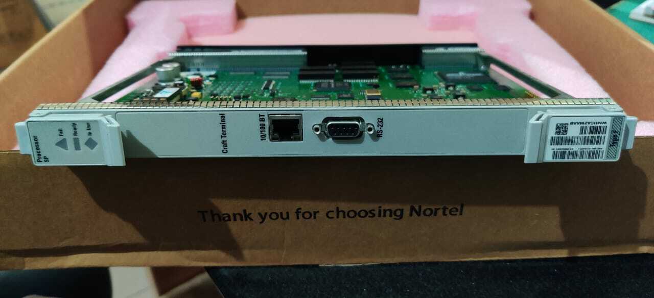 CIENA NORTEL NTK555ABE5 OM5100/5200 SHELF PROCESSOR CP MODULE CARD ...