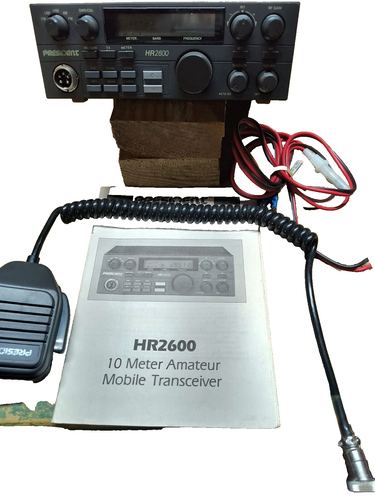 Uniden/President HR-2600 10 Meter Ham Radio-tested and working SSB AM ...