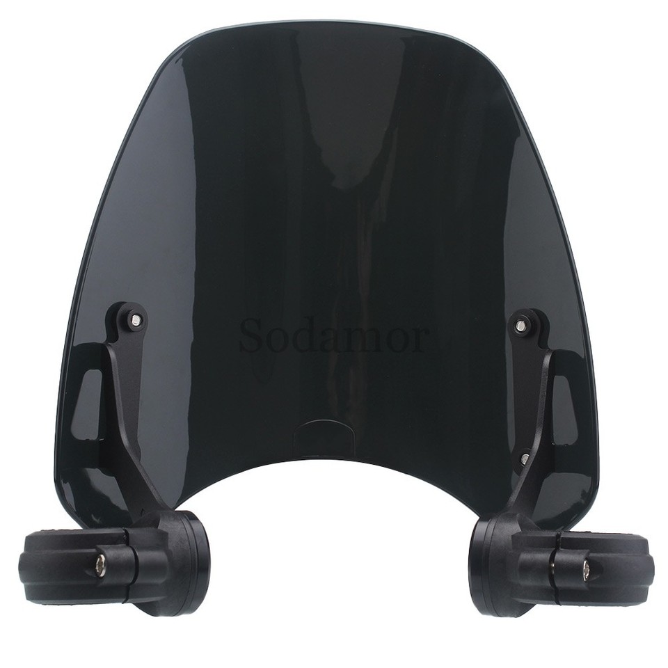 Windshield Windscreen Deflector For Triumph Bonneville Bobber T100 T120 ...