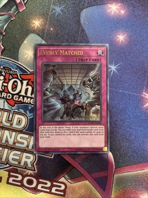 (YCL) Yugioh - Evenly Matched DUPO-EN099 1st Edition Ultra Rare VLP | eBay