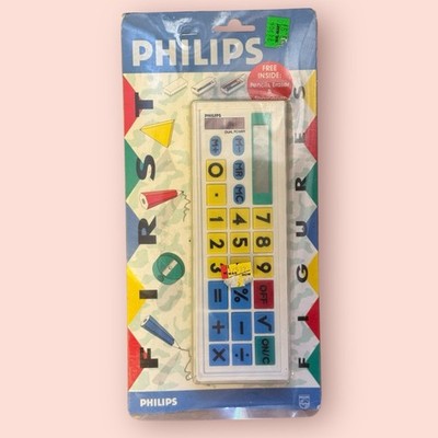 Vtg Pencil Box Large Calculator 90s Plastic Storage School Case Retro ...