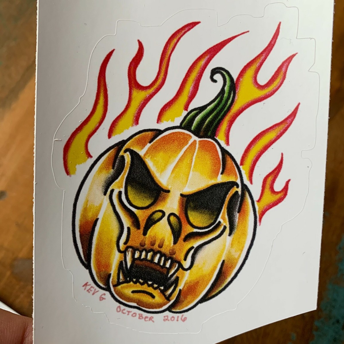 Pumpkin Tattoo Flash Halloween Tattoo Ideas 🍋🌸🤍 | Gallery