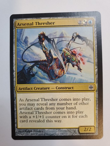 MTG Magic The Gathering Card Arsenal Thresher Artifact Creature ...