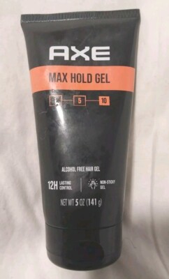 Axe Max Hold Gel Alcohol Free Hair Gel for Men ~ 5oz 141g ~ New | eBay