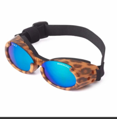 DOGGLES SUNGLASSES EYE SUN UV PROTECTION ANTI FOG SHATTERPROOF LEOPARD ...