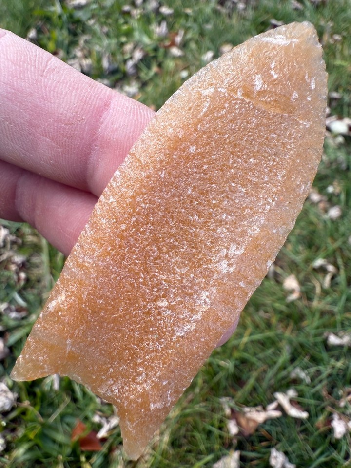 paleo hixton quartz folsom point arrowhead artifact | eBay