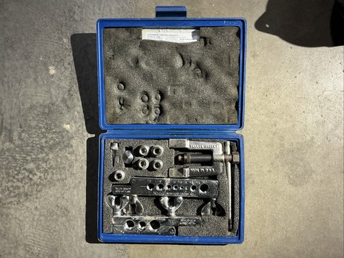 Ritchie Yellow Jacket Hand Tube Swaging Flare Tool Kit 60440 5120-01 ...