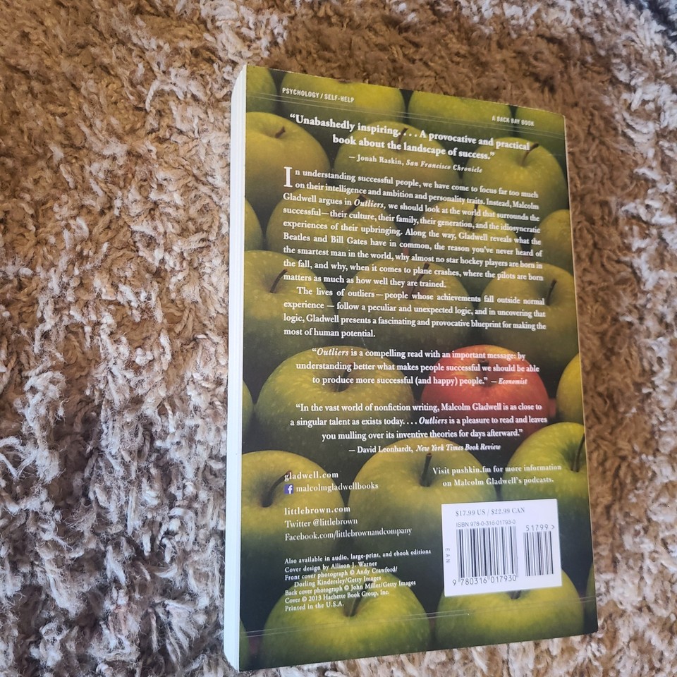 Outliers: The Story of Success - Paperback By Gladwell, Malcolm ...