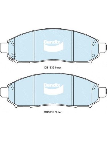 Bendix 4WD And SUV Brake Pad fits Nissan Pathfinder 2.5 R51 dCi 4W ...