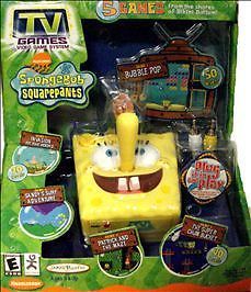 SpongeBob SquarePants TV Games (TV game systems, 2004) for sale online ...