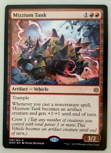 1x Mizzium Tank Mtg Magic the Gathering War of the Spark NM | eBay