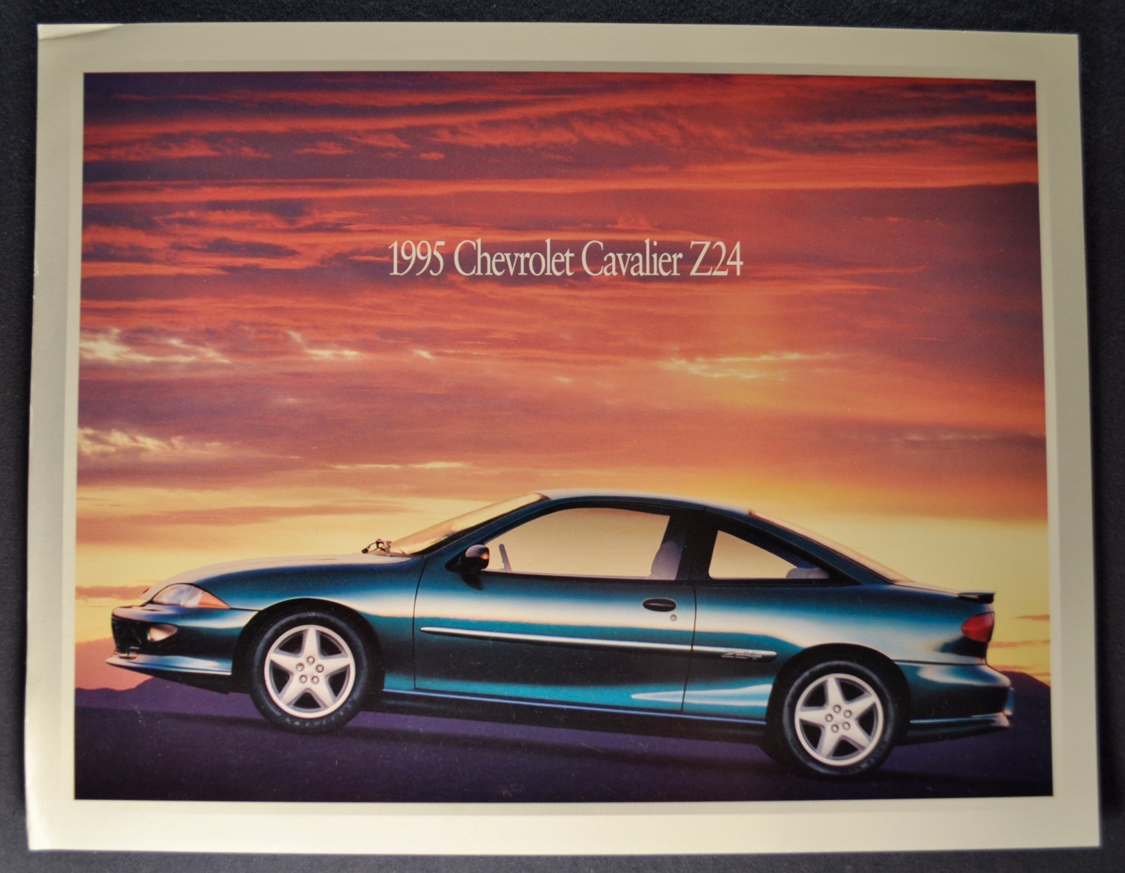 1995 Chevrolet Cavalier Z24 Sales Brochure Sheet Excellent Original 95 ...