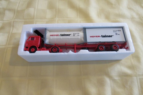 TRUCK W/ 20 FT TANK CONTAINERS (HOYER) - HO SCALE | eBay