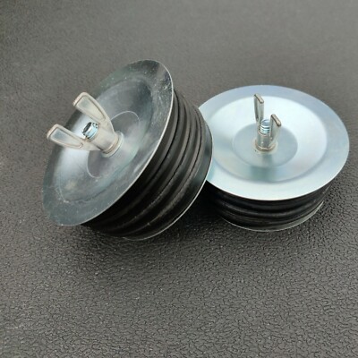 2 pack RUBBER TEST PLUG 4 inch For sealing in soil, plastic or copper ...