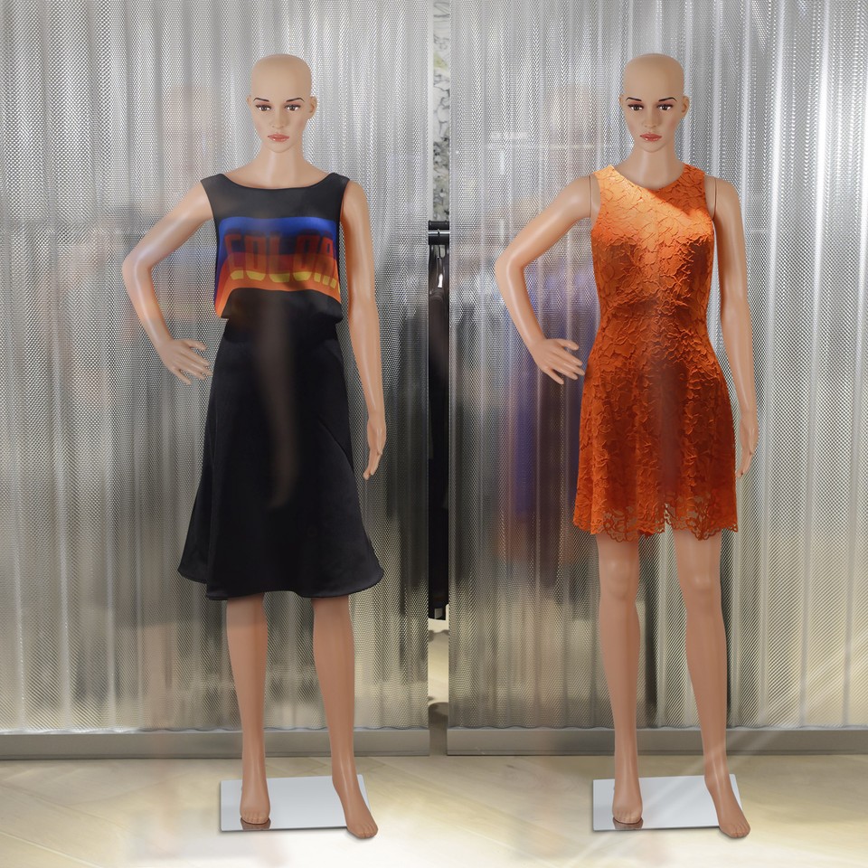 69" Female Mannequin Detachable w/ Adjustable Posture Turnable Head 360 ...