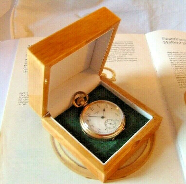 Antique Pocket Watch Display Case