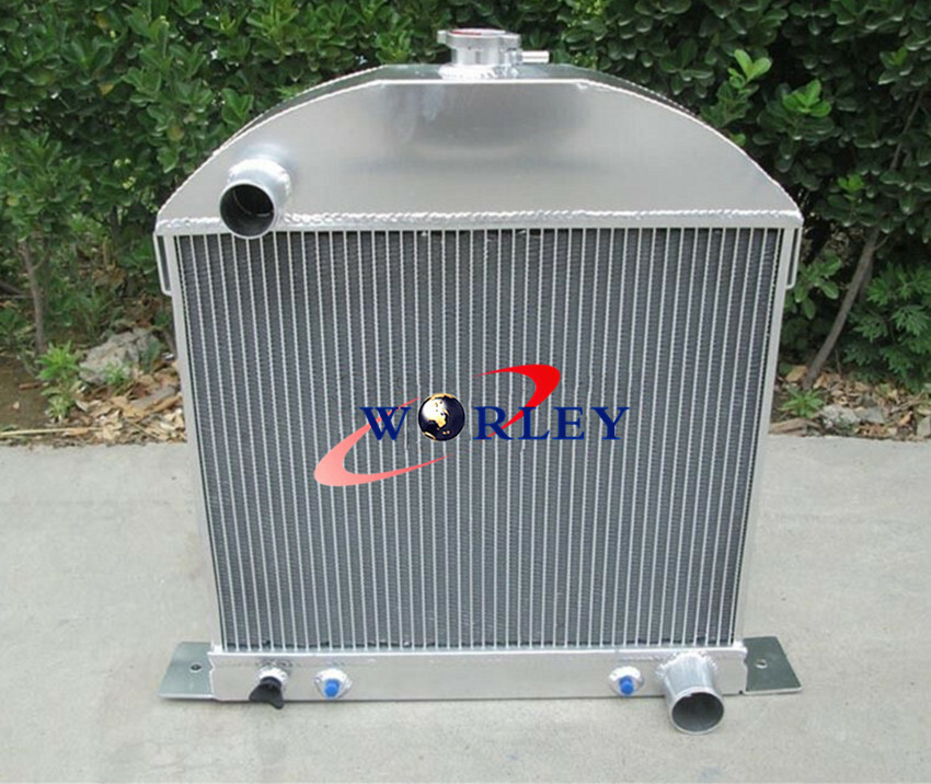 Aluminum Radiator for Ford Model A Chopped W/Chevy Engine 1928-1931 ...