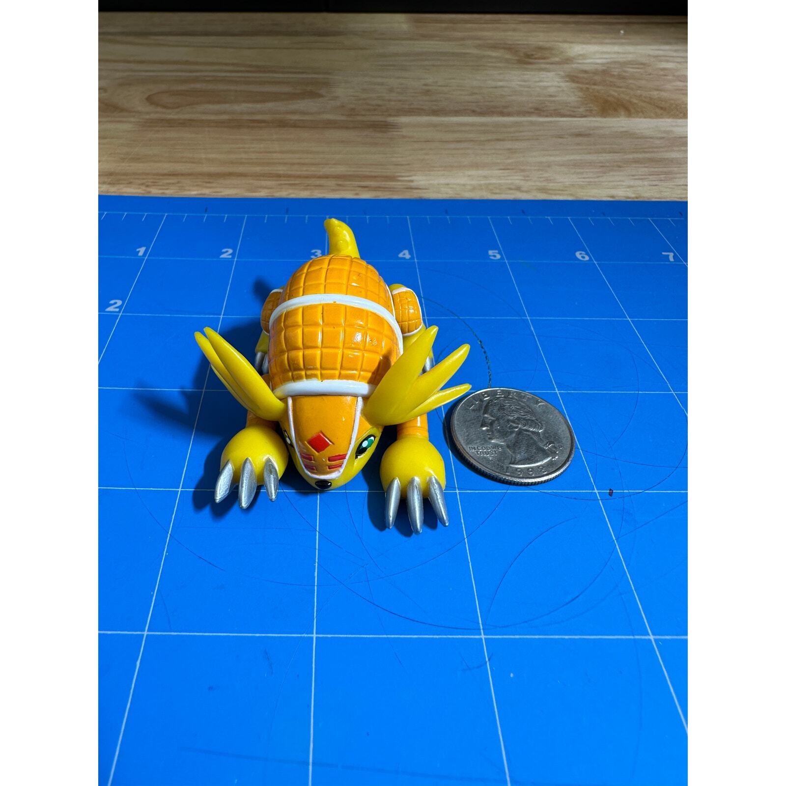 Digimon Armadillomon Digi-Action 4" Rolling Figure Toy - Bandai - 2000 ...