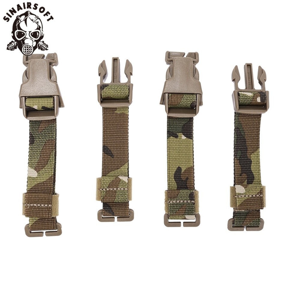 Tactical Chest Rig to Vest Adapter Kits Webbing Plate Carrier Buckle ...