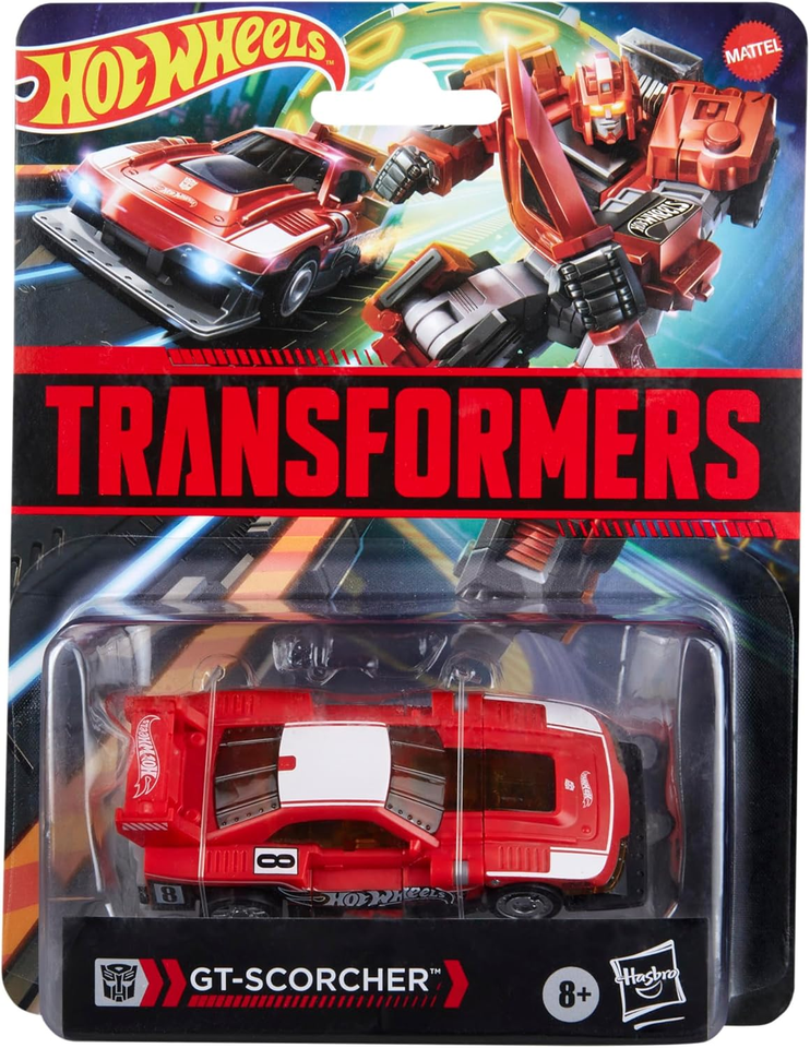 Transformers Collaborative Hot Wheels® x GT-Scorcher, Deluxe Class 5 ...