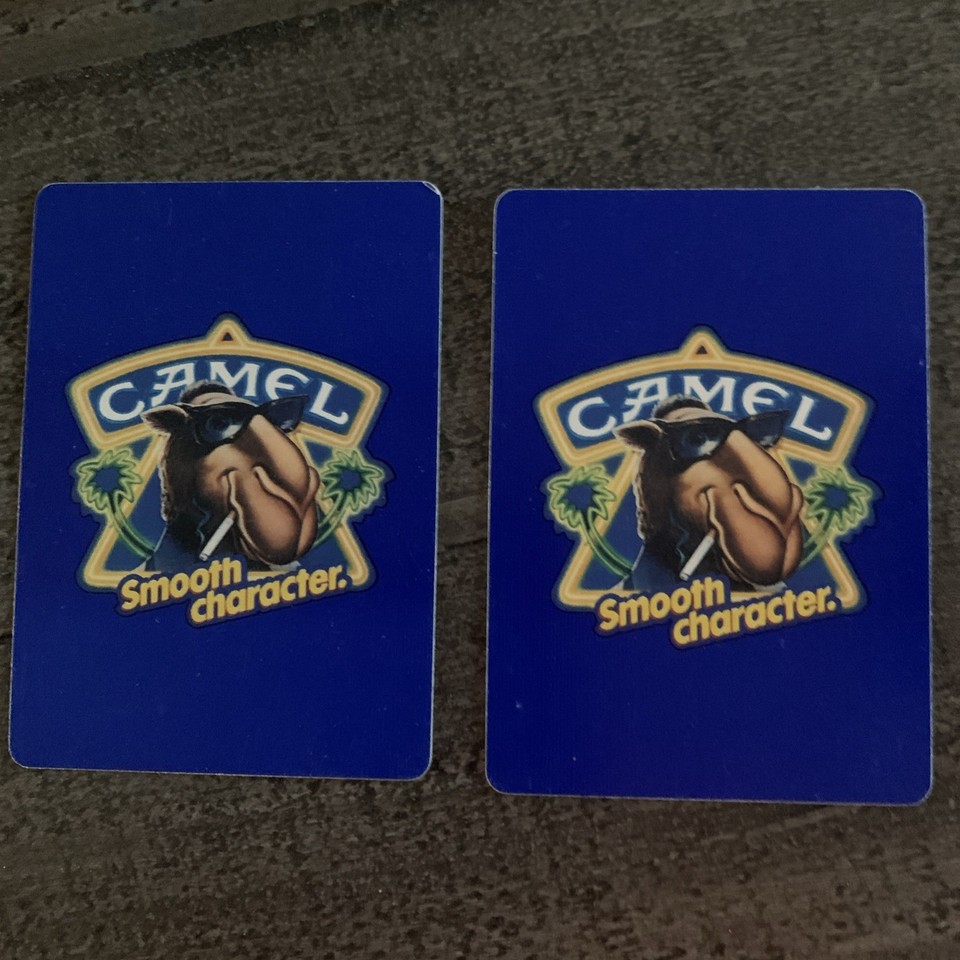 Vintage 48 Playing Cards JOE CAMEL CIGARETTES SMOOTH DEAL CHARACTER ...