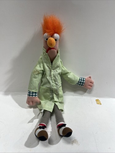 Vintage Muppets Beaker 13” Plush Toy Muppet Vision 3D Walt Disney World ...