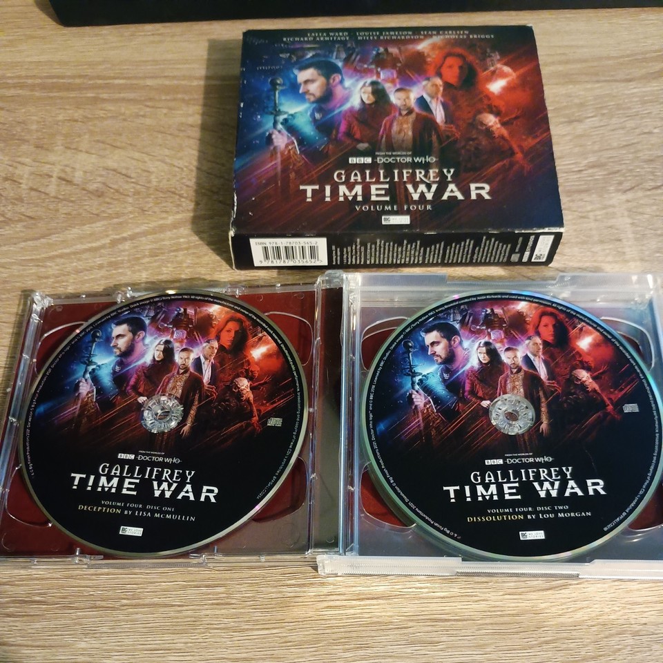 Big Finish Doctor Who Spin-off Gallifrey Time War Volume 4 used | eBay UK