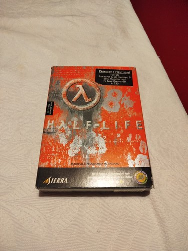 HALF-LIFE PRIMA EDIZIONE ITALIANA completo pc cd rom big box leader | eBay