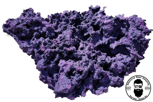 ARK Hawaiian PURPLE Dry Reef Rock Aragonite Base, Porous Aquariums | eBay