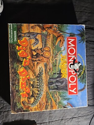Monopoly Junior Dig'N Dinos | eBay