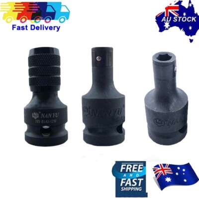 Impact wrench Chuck adapter For Makita Hitachi Milwaukee Dewalt hex bit ...