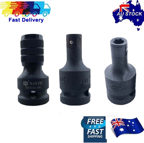 Impact wrench Chuck adapter For Makita Hitachi Milwaukee Dewalt hex bit ...