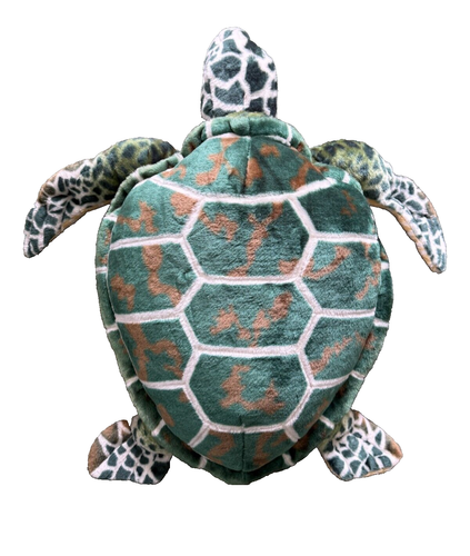 Melissa & Doug Realistic Giant 30" Green Sea Turtle Plush Stuffed ...
