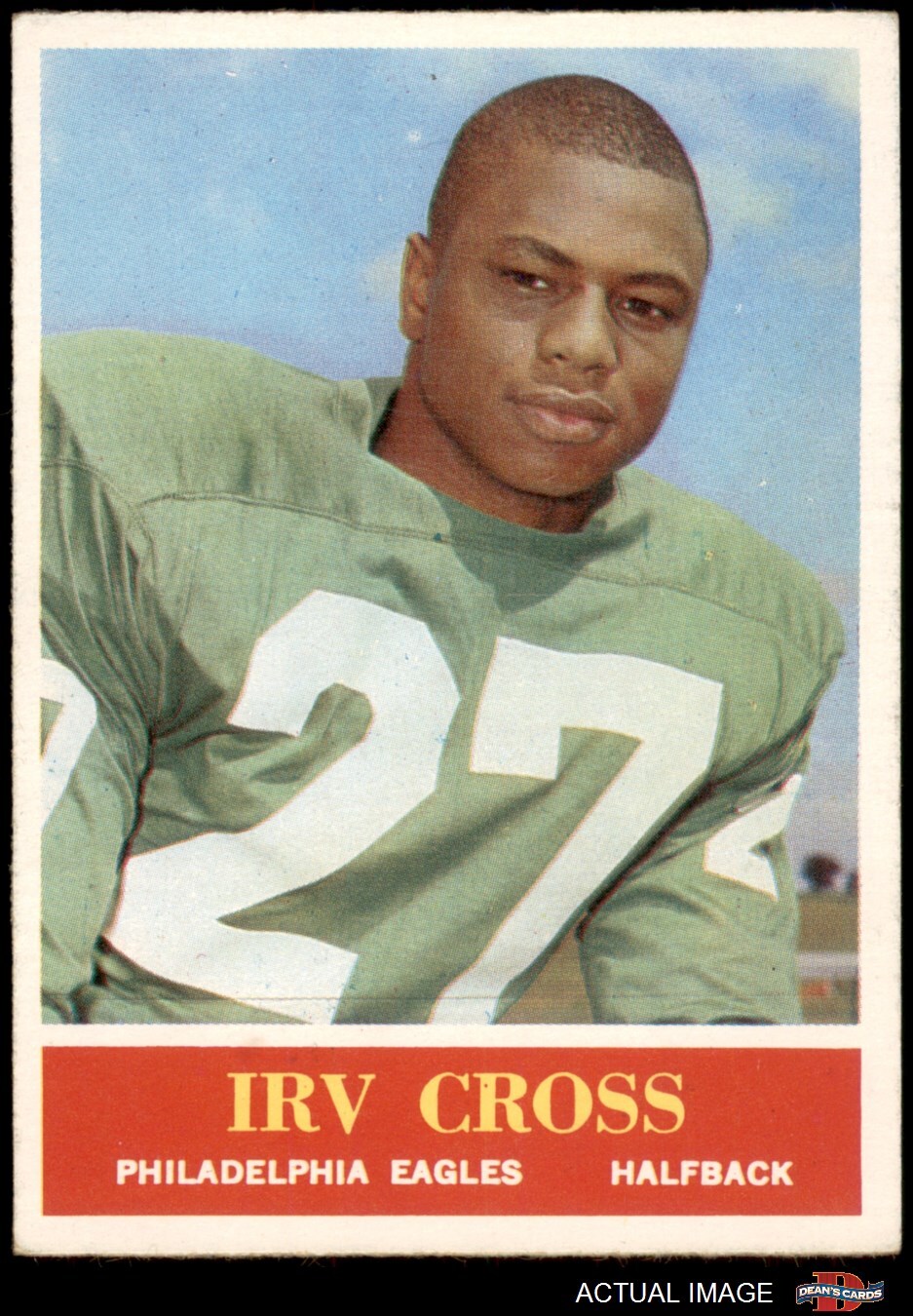 1964 Philadelphia #131 Irv Cross Eagles RC Northwestern 4 - VG/EX | eBay