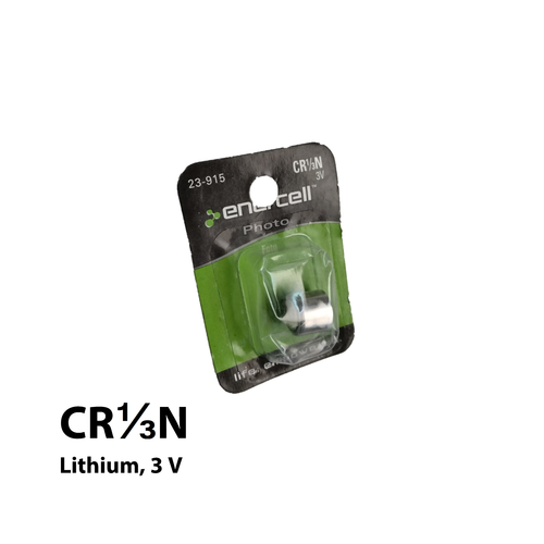 Type CR⅓N Battery, enercell® Brand, 3 V, Lithium, Photo, CR-1/3N CR1/3N ...
