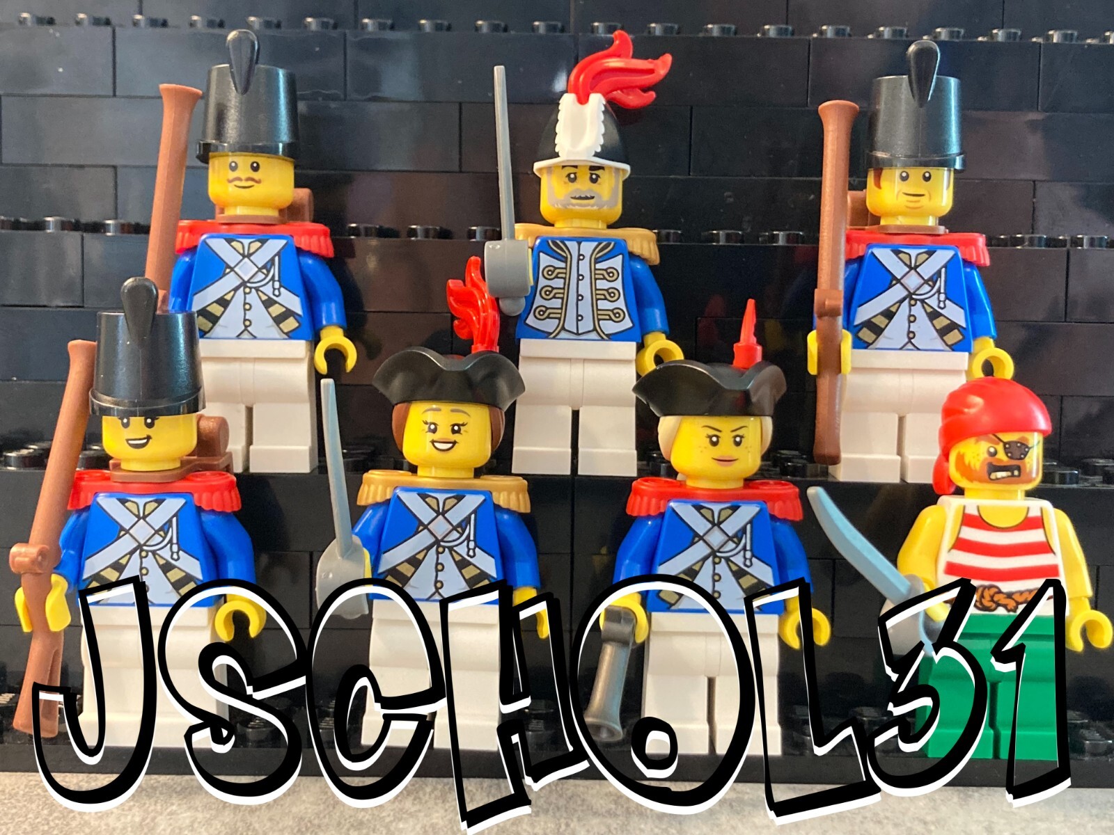 LEGO Imperial Minifigures - Blue Coat / Pirates / Lot from 10320 You ...